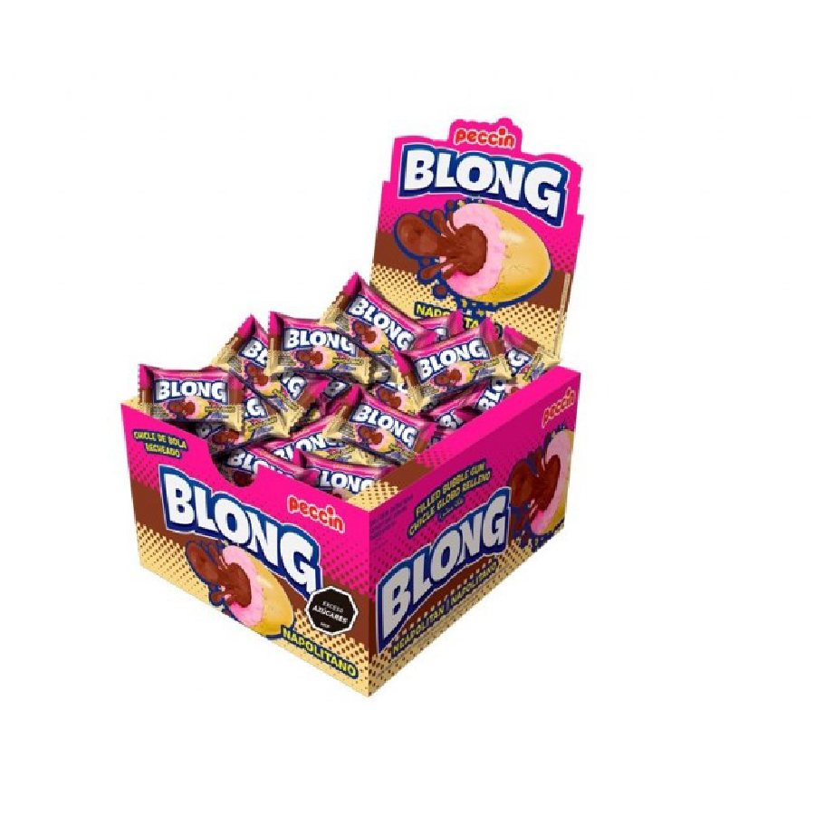 Caja De Chicles Sabor Napolitano | Tienda Naranja