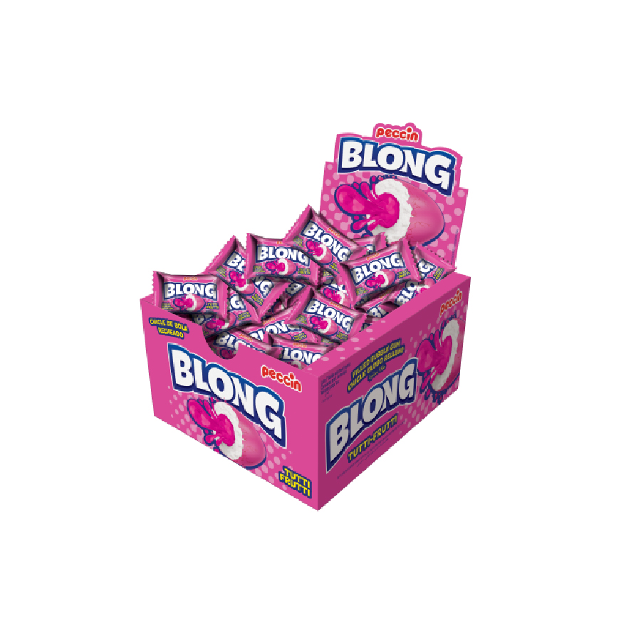 Caja De Chicles Sabor Tutti-Frutti | Tienda Naranja